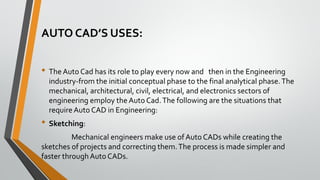 Use Auto CAD | PPT