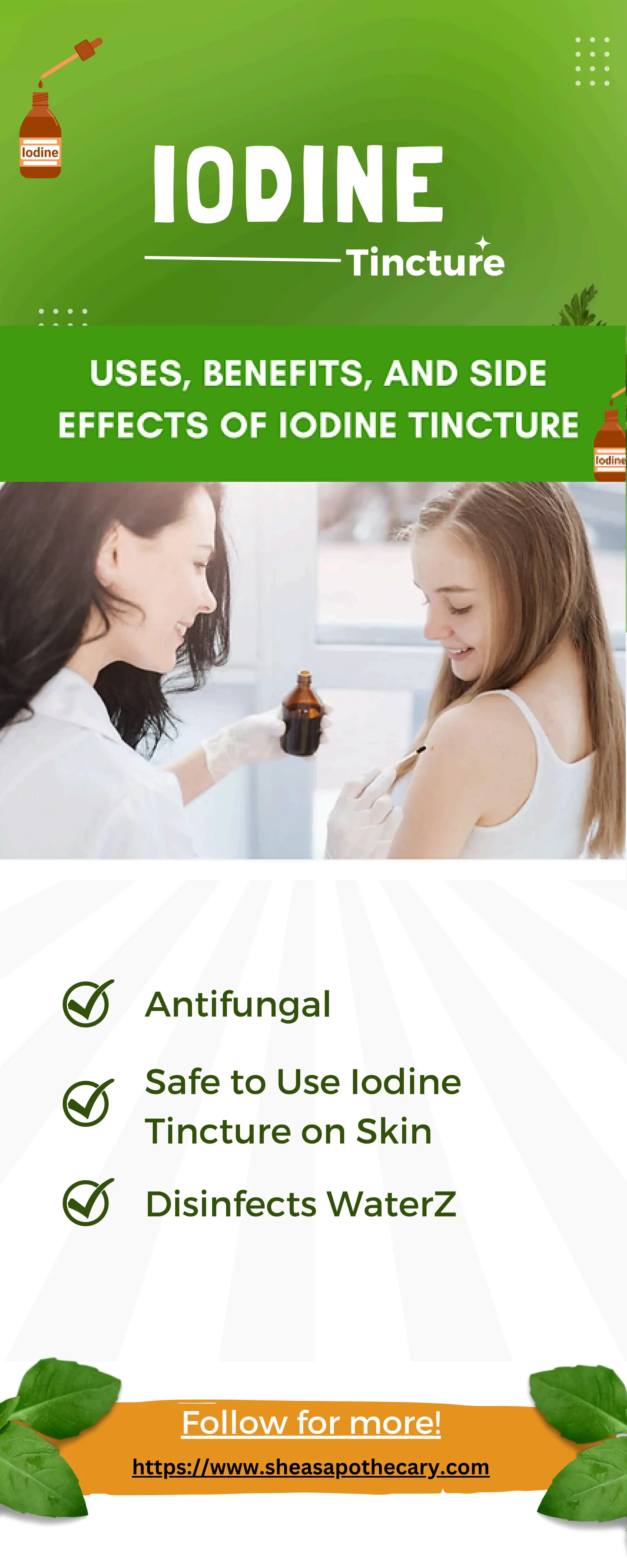 Uses, Benefits, and Side Effects of Iodine Tincture | PDF