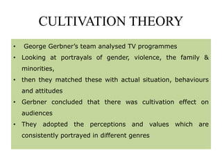 Uses & effects of the mass media | PPT