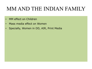 Uses & effects of the mass media | PPT