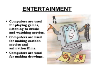 Uses in different areas | PPT