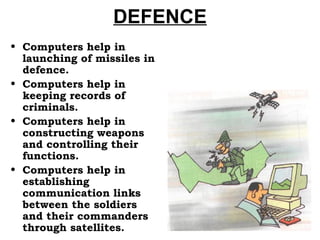 Uses in different areas | PPT