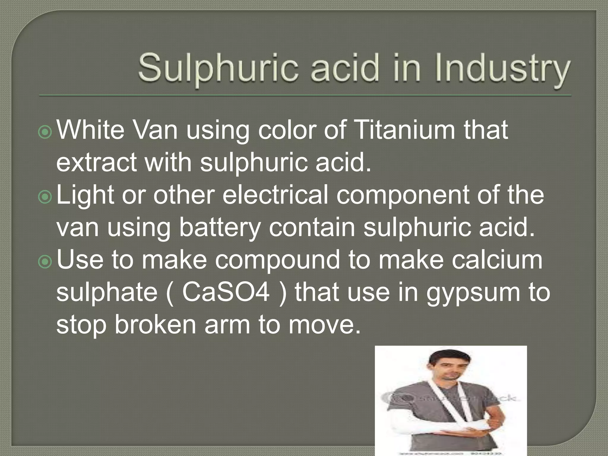 Uses of acids in daily life and industry | PPTX