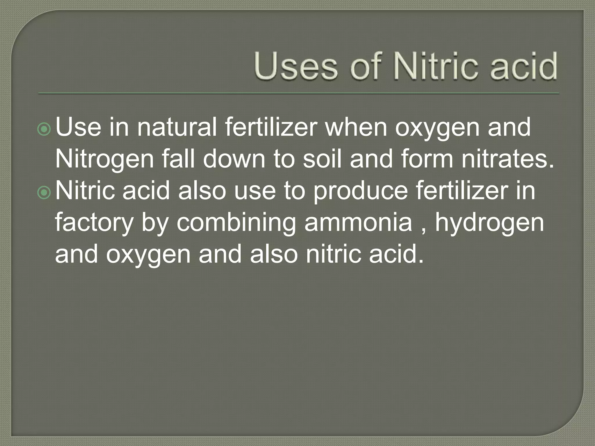 Uses of acids in daily life and industry | PPTX