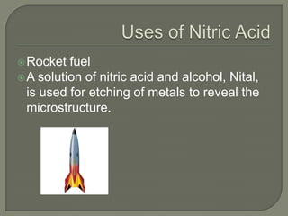 Uses of acids in daily life and industry | PPTX