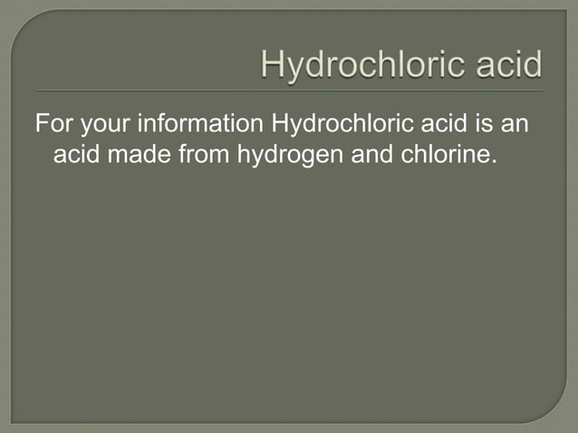 Uses of acids in daily life and industry | PPTX | Chemistry | Science