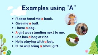 Uses of articles | PPT