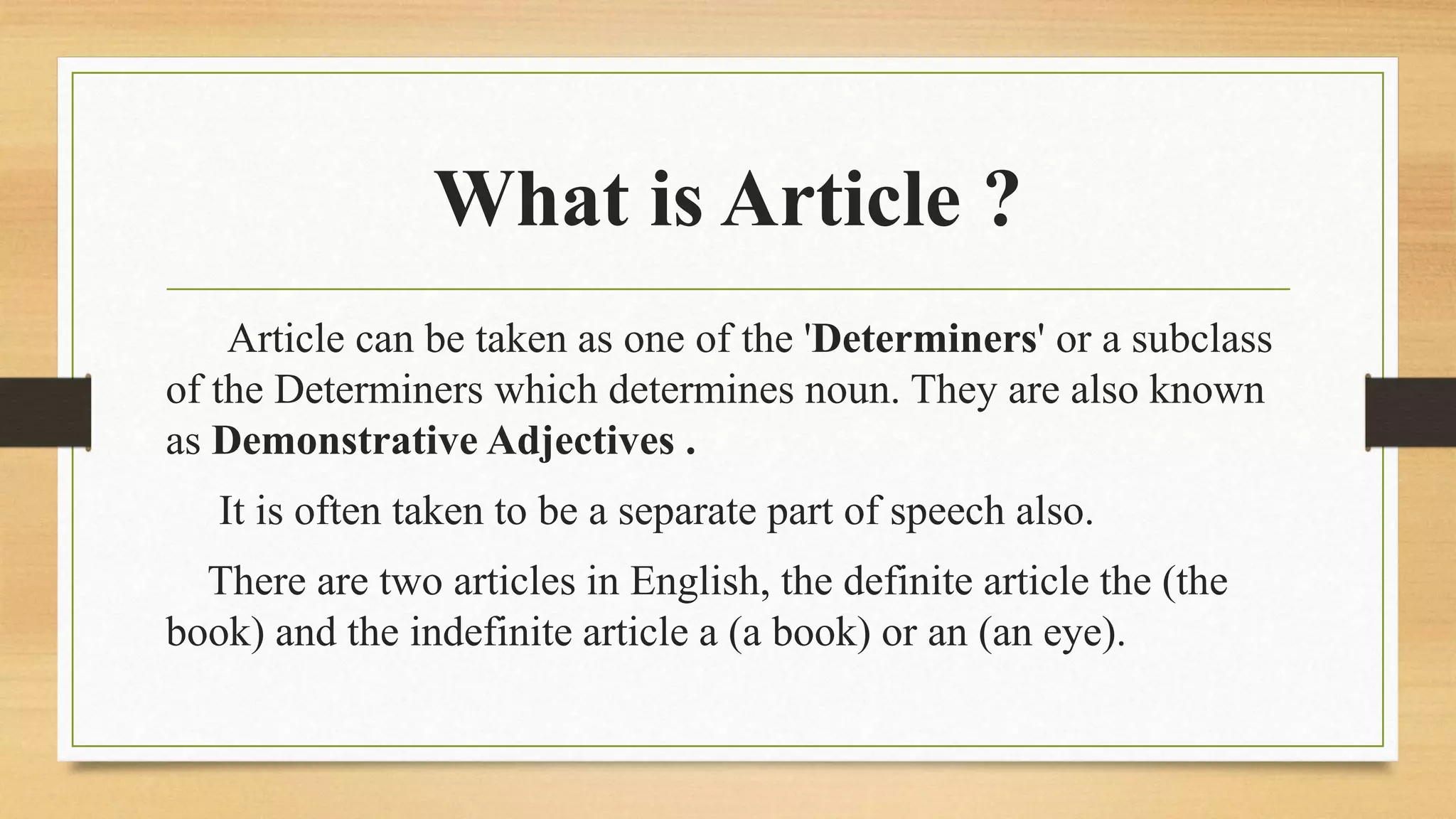Uses of Articles Presentation ILS Pune.pptx