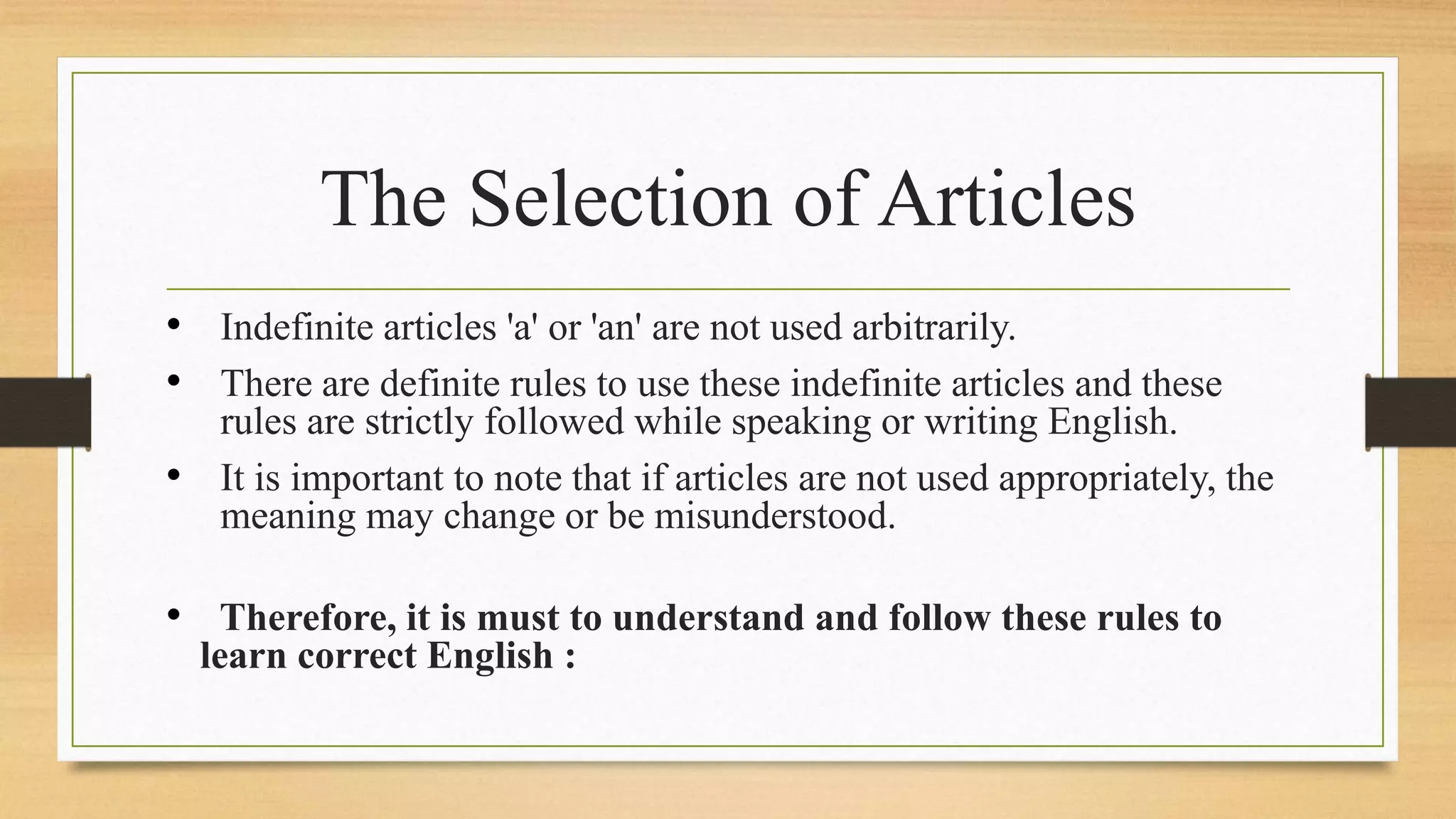 Uses of Articles Presentation ILS Pune.pptx