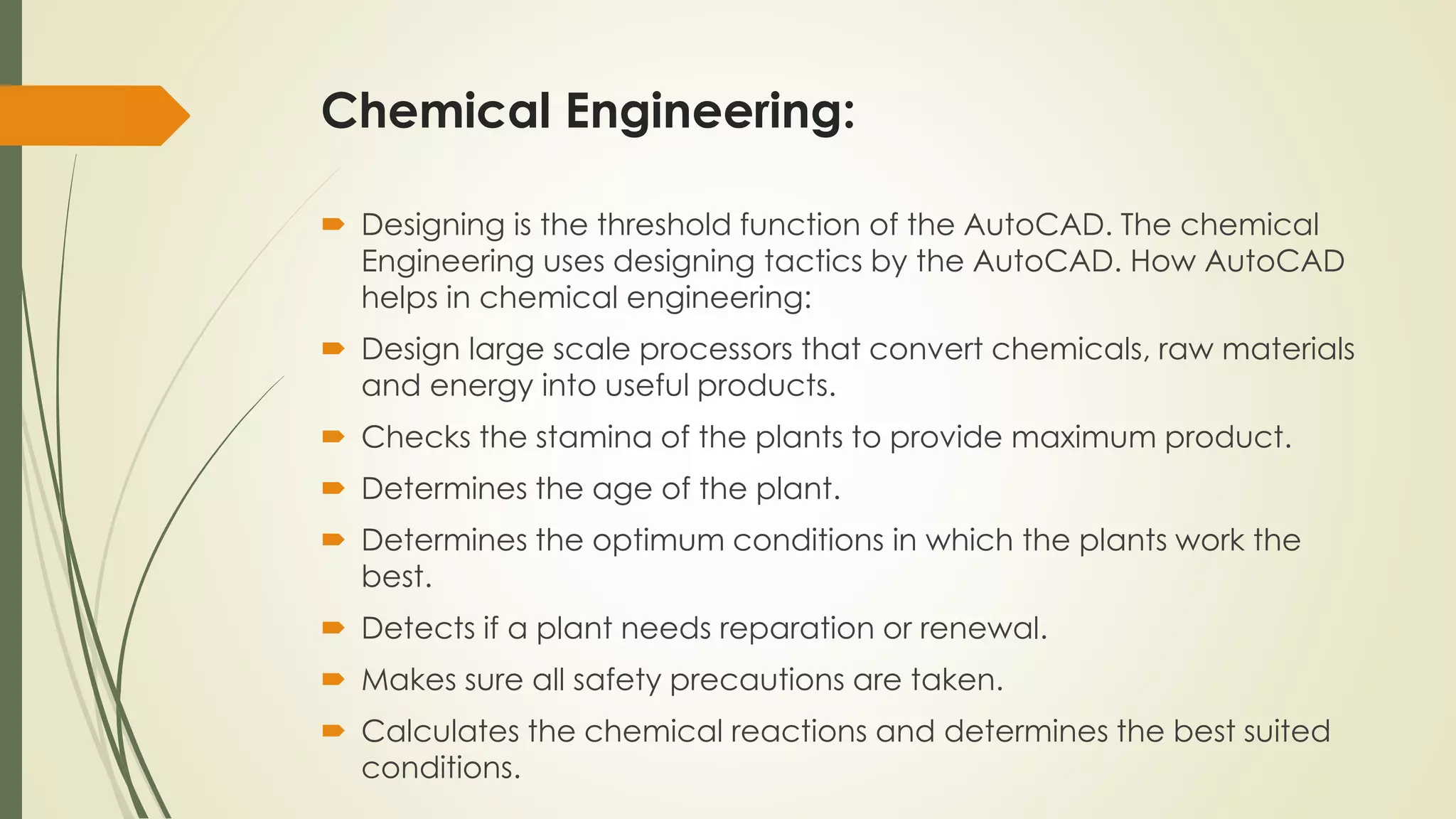 Uses of AutoCAD in Engineering | PDF