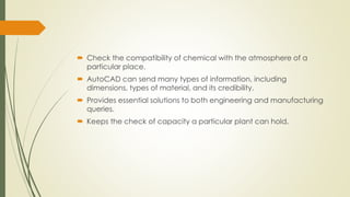 Uses of AutoCAD in Engineering | PDF