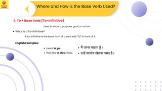 “Base Verbs in English Grammar: Rules & Examples” | PDF