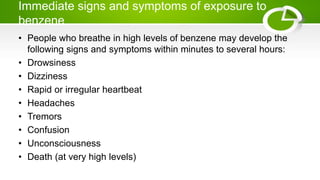 Uses of benzene | PPTX