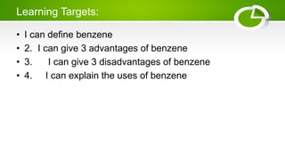 Uses of benzene | PPT