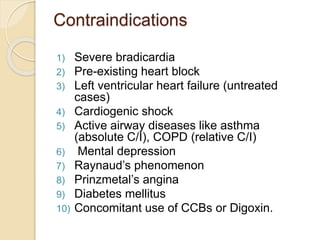 Beta blockers | PPTX