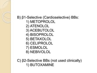 Beta blockers | PPTX