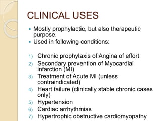 Beta blockers | PPTX