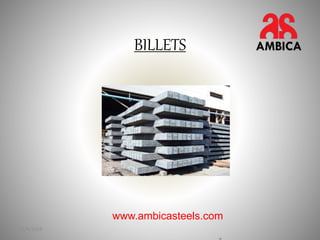 Uses of Billets | PPT