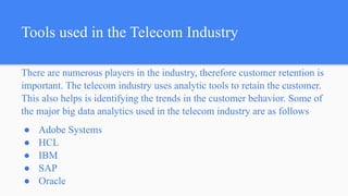 Uses of Business Analytics in the Telecom Industry | PPT