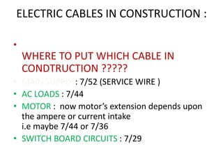 Uses of cables in engineering world | PPT