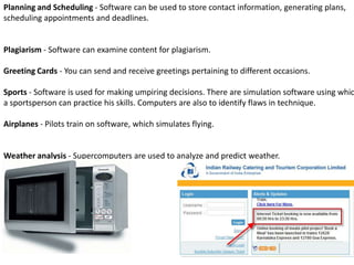 Uses of computer | PPTX
