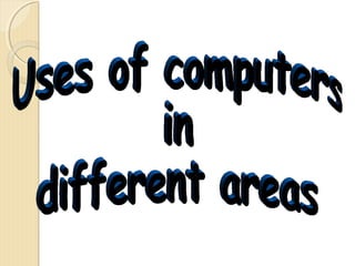 Uses of computer | PPT | IT and Internet Support | Internet