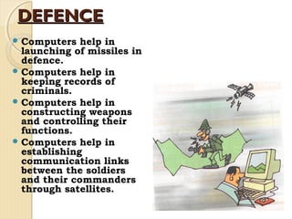 Uses of computer | PPT | IT and Internet Support | Internet