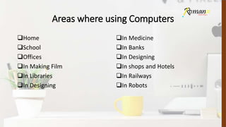 Uses of computer | PPT