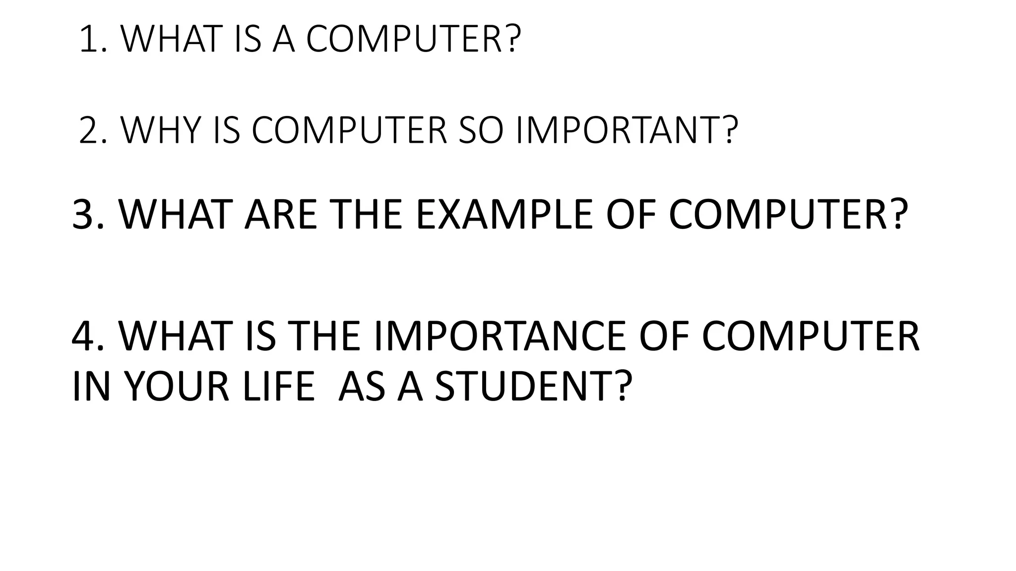 USES OF COMPUTER ...................pptx