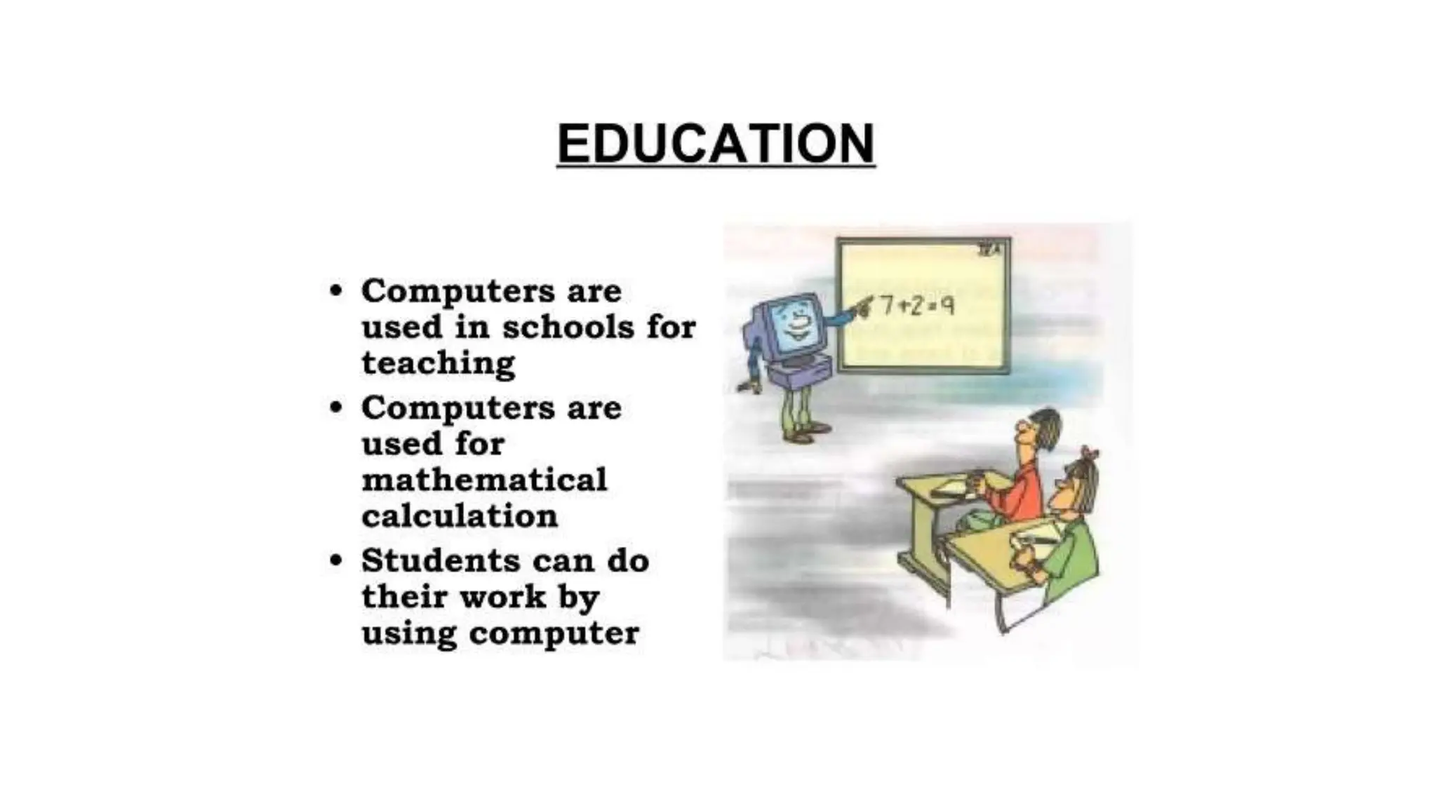 USES OF COMPUTER ...................pptx
