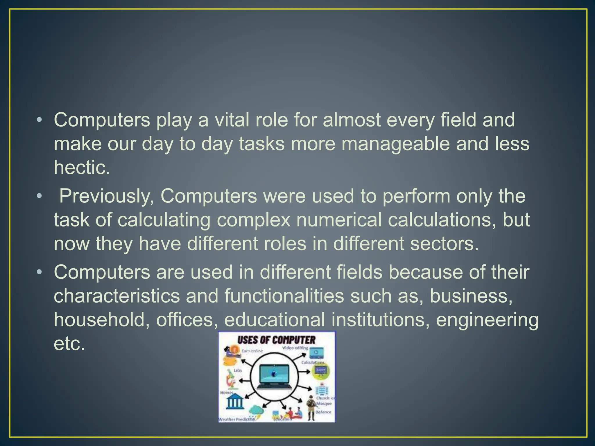 Uses Of Computer in schools offices public places like station, airport ...