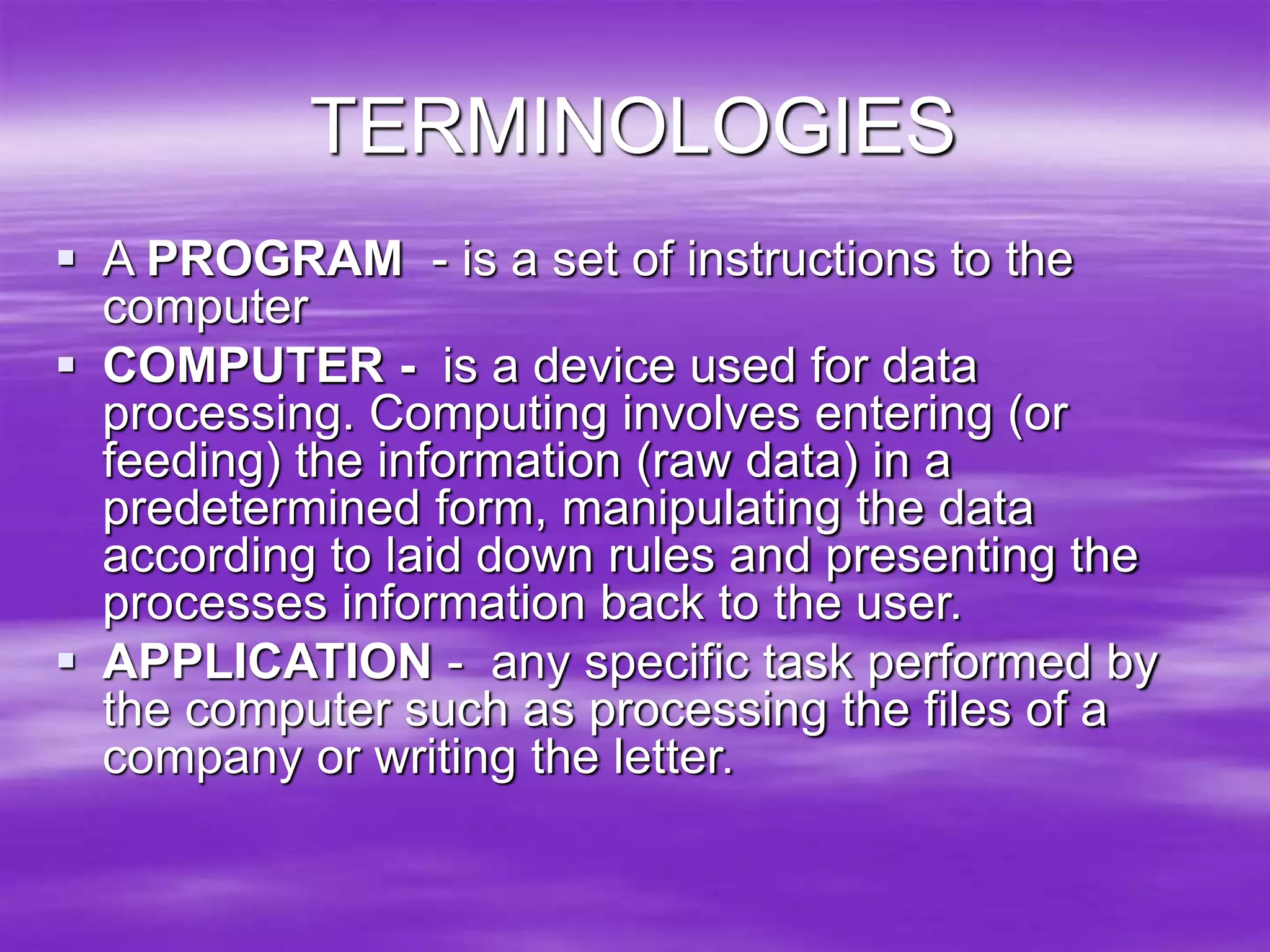 Uses of computer in hospitals and community.ppt
