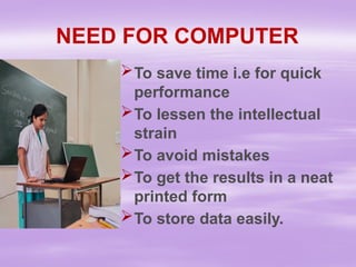 uses of computer in hospitals and community.ppt