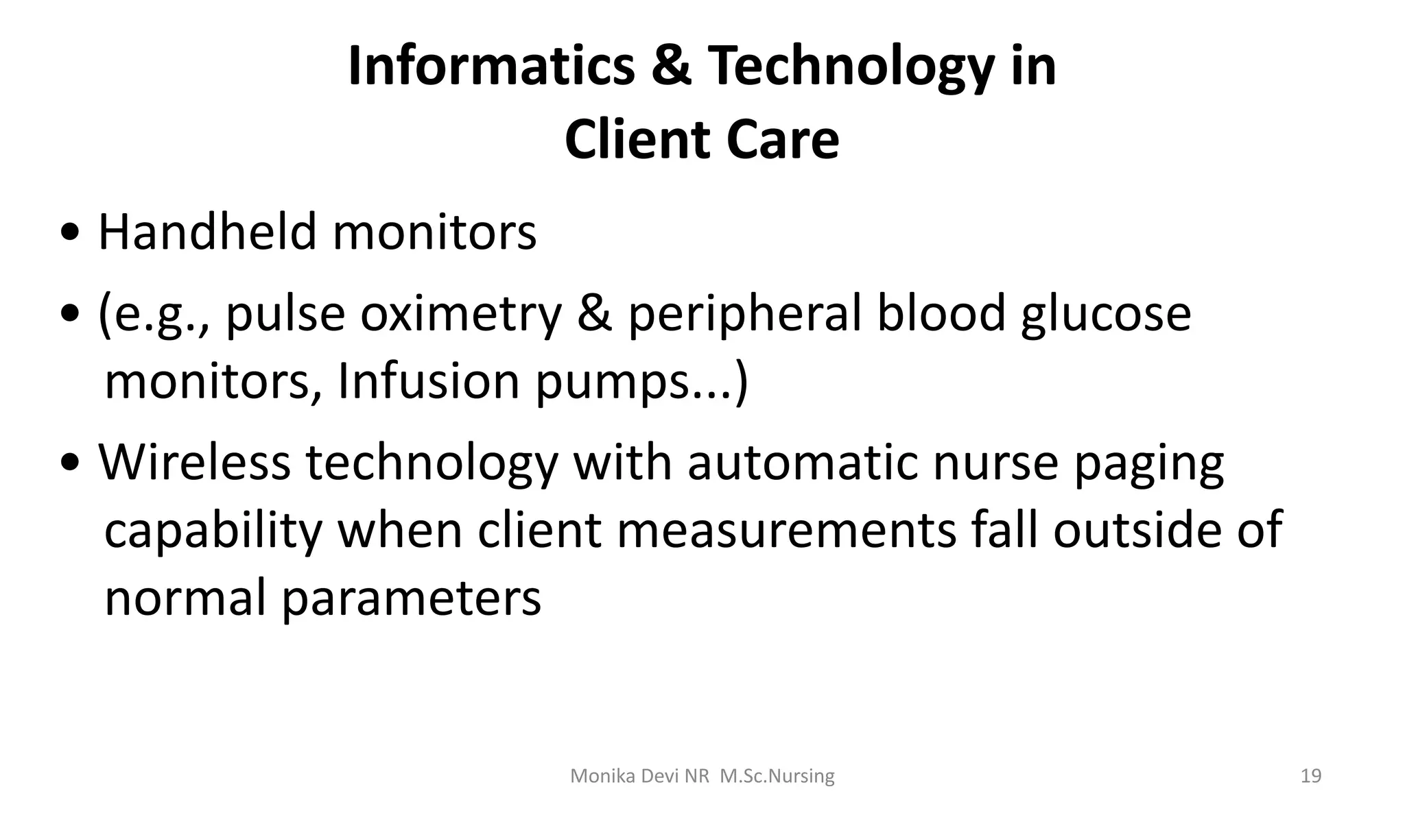 Uses of computer in nursing | PPTX