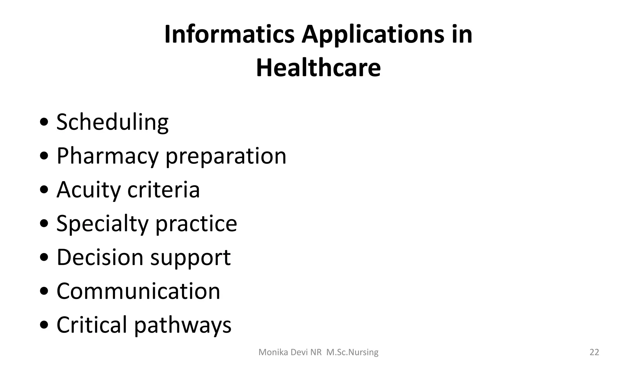 Uses of computer in nursing | PPTX