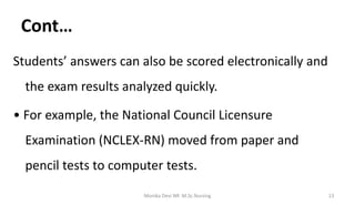 Uses of computer in nursing | PPTX
