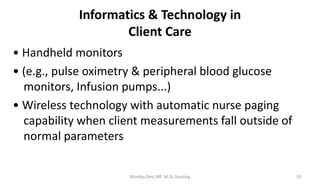 Uses of computer in nursing | PPTX