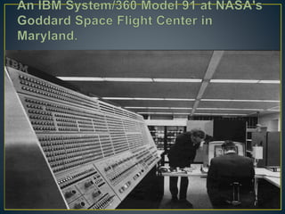 Uses of computer in space | PPTX