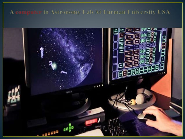 Uses of computer in space | PPTX