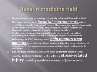 Uses of computer | PPTX