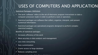 Uses of computers and applications1.pptx | Computer Animation ...
