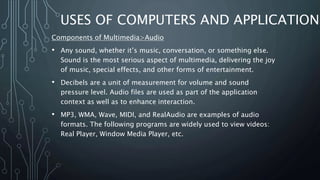 Uses of computers and applications1.pptx | Computer Animation ...
