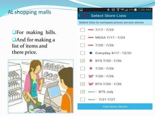 Uses of computers at different places | PPTX