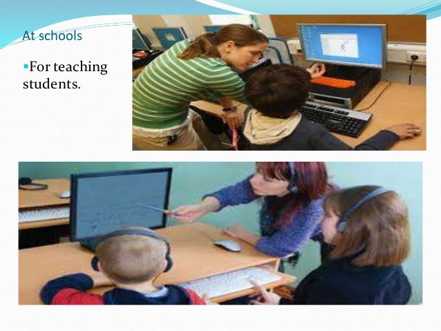 Uses of computers at different places