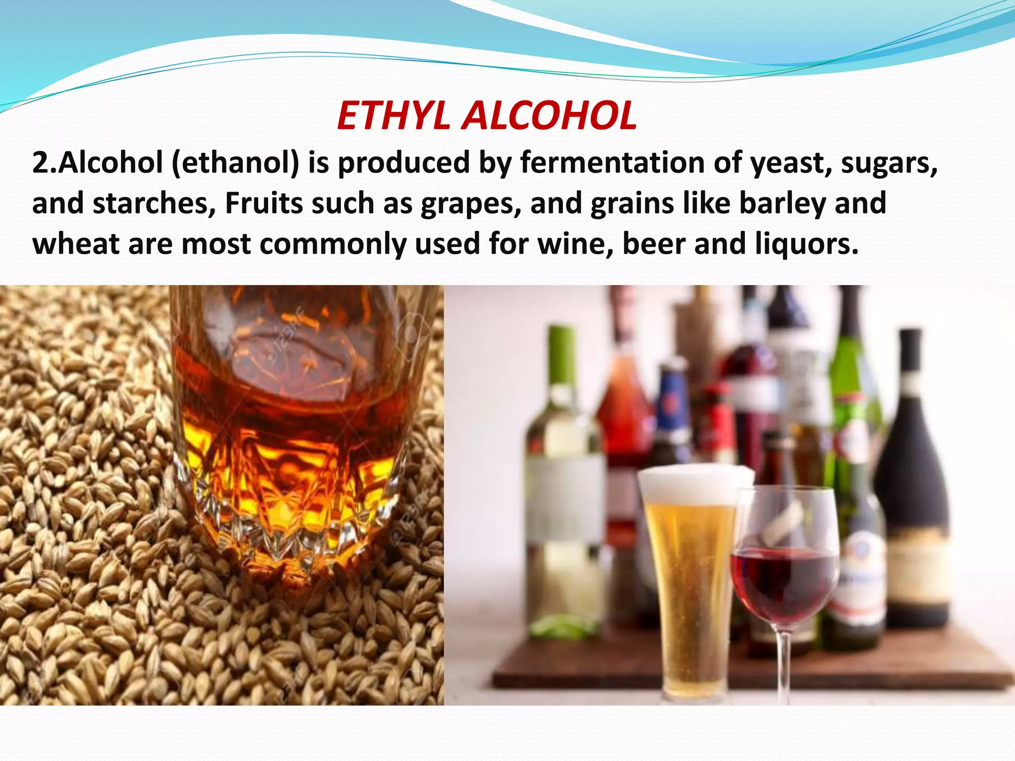 Uses of ethyl alcohol | PPT