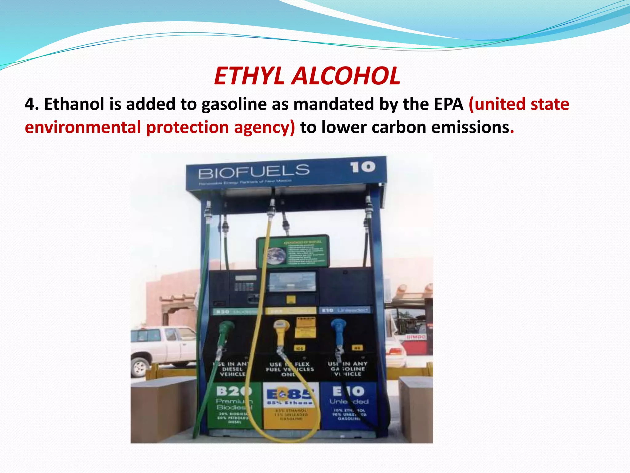 Uses of ethyl alcohol | PPTX