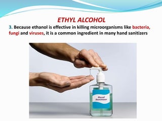 Uses of ethyl alcohol | PPT