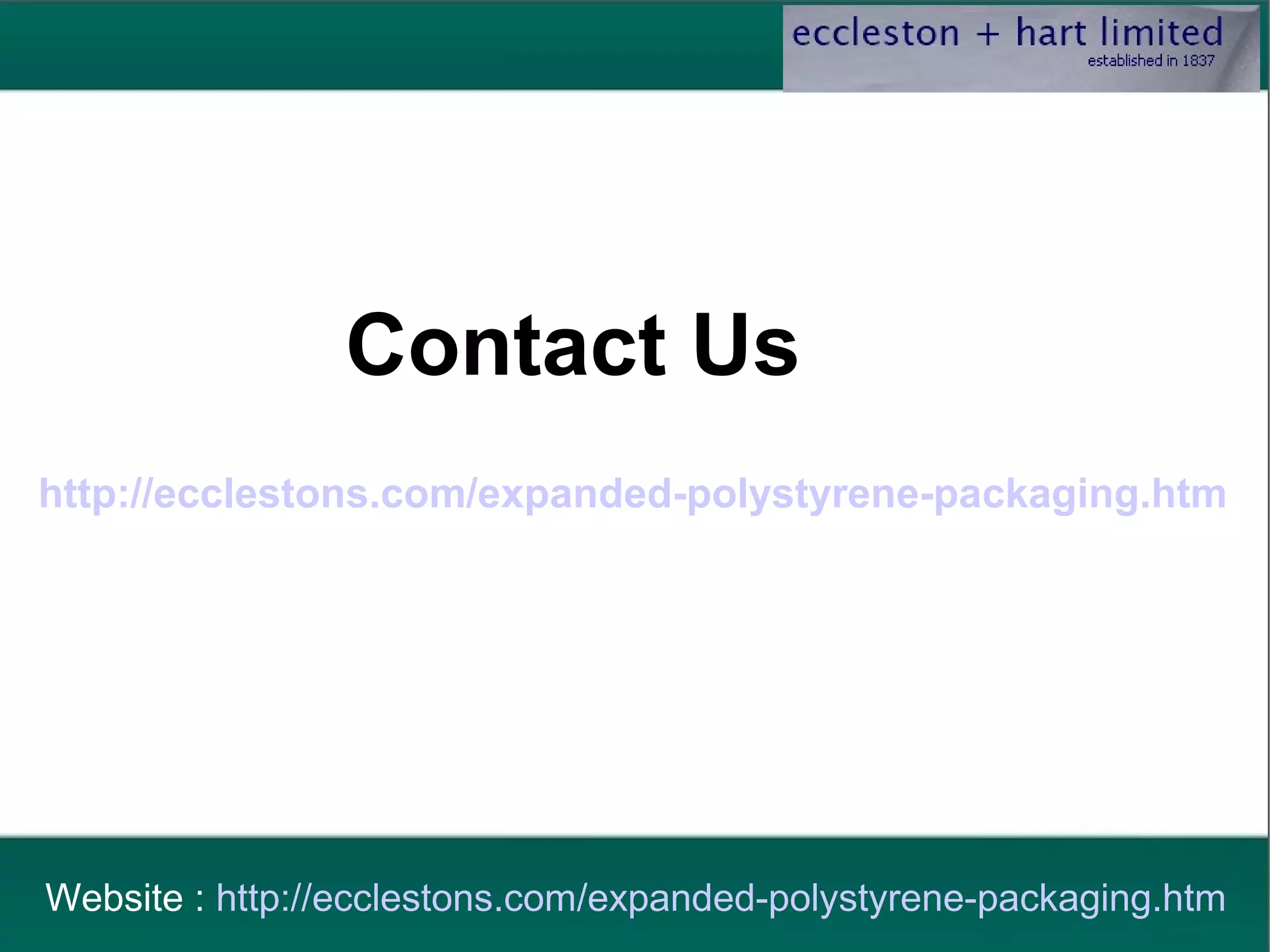 Uses of expanded polystyrene | PPT