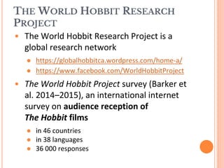 Uses of Fantasy - The World Hobbit Project in Finland