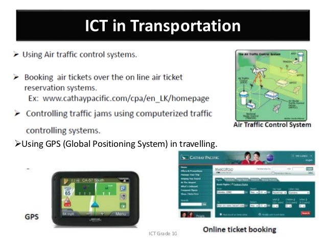 Uses of ict in society